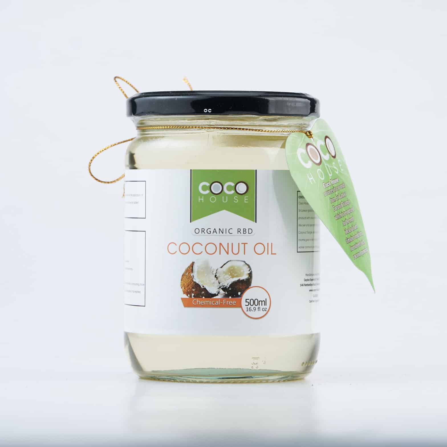 Coco House Organic Refined (RBD) Coconut Oil | Ceylon Export & Trading ...